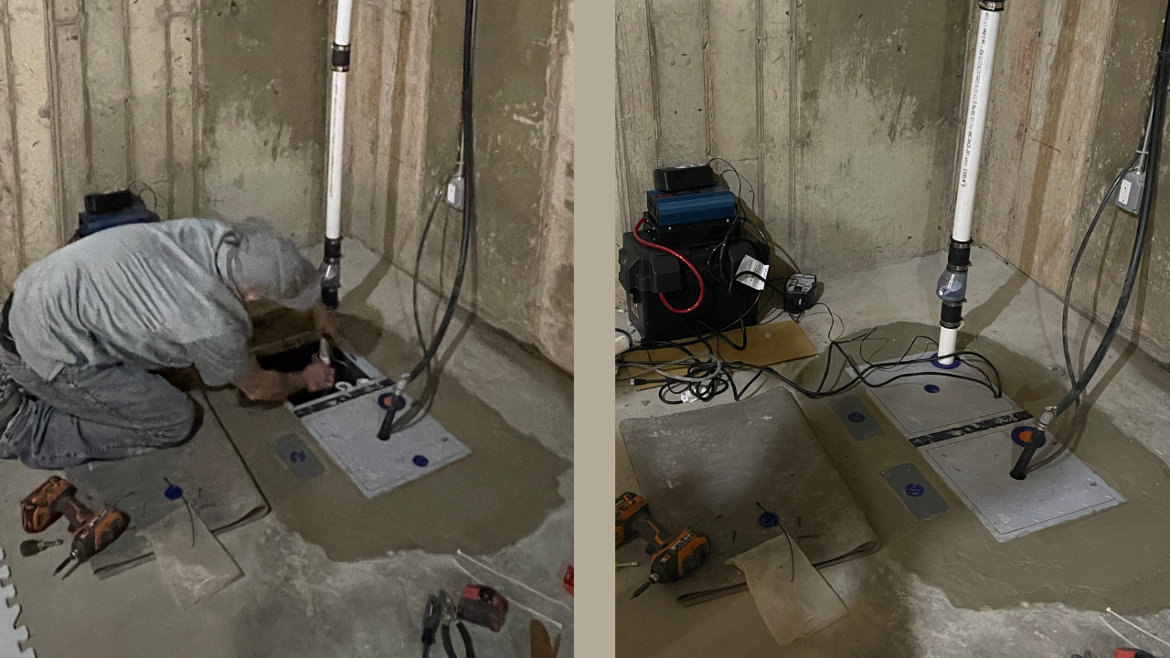 Indoor Sump Pump Installation in Connecticut | CT Stormwater Solutions